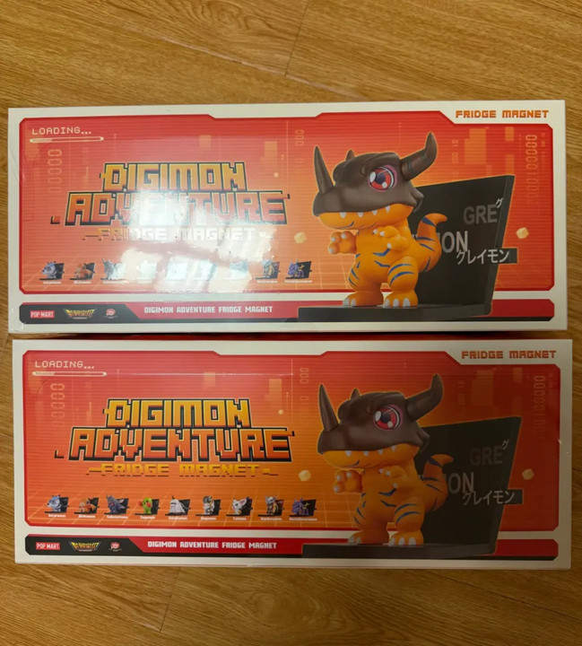 AUTHENTIC DIGIMON ADVENTURE FRIDGE MAGNET SERIES FIGURE GIFT HOT CUTE ...