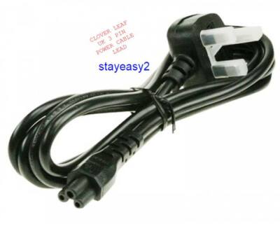 1.8 M AC POWER CABLE CORD LEAD UK 3 PIN PLUG FOR SAMSUNG LG LCD LED ...