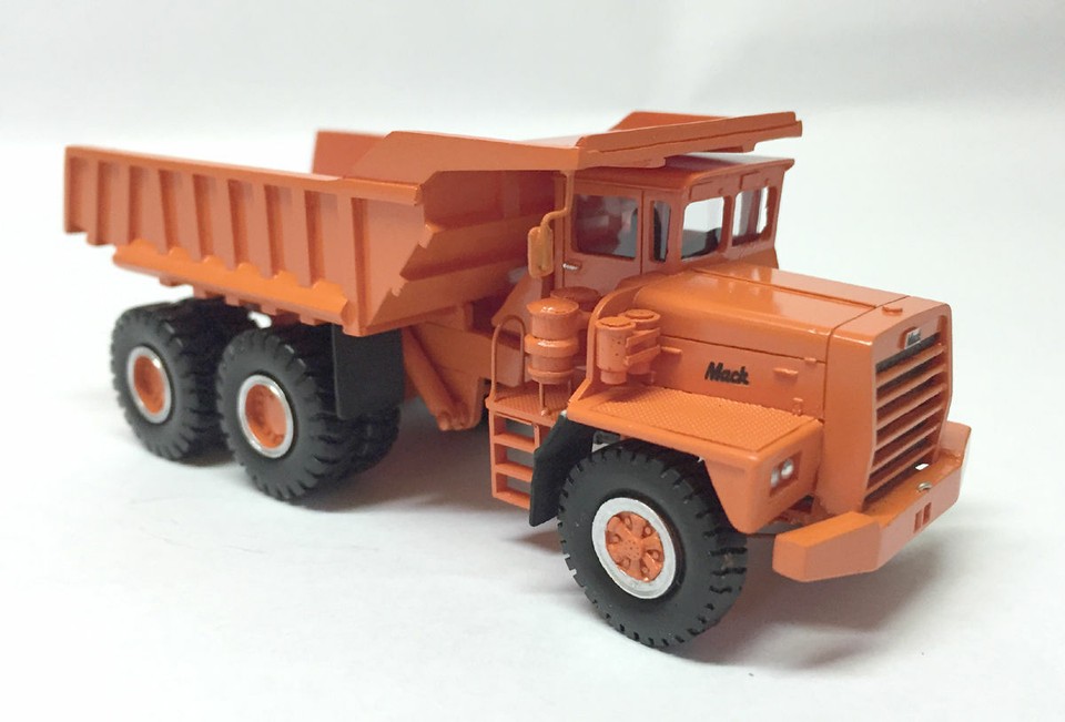 HO 1/87 MACK M45 SX Dump Truck - Ready Made Resin Model | eBay
