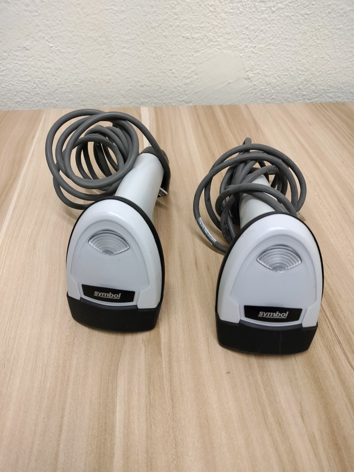 (LOT OF 2) Motorola/Symbol (LI2208) Handheld Barcode Scanner w/ USB ...