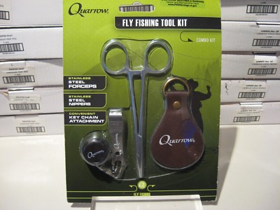 Quarrow Fly Fishing Tool Combo Kit Stainless Steel Forceps & Nippers ...