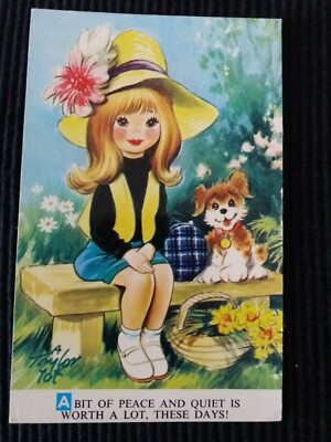 Vintage/Collectors Bamforth Taylor Tots No. K300 Postcard | eBay UK