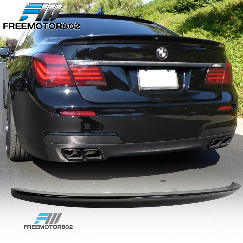 Fits 09-15 BMW F01 7-Series Sedan AC Trunk Spoiler Painted #668 Jet ...
