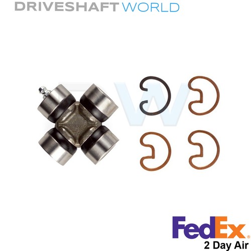 Greasable Universal Joint Lube fitting in Cap Outside Snap Rings 1210 ...