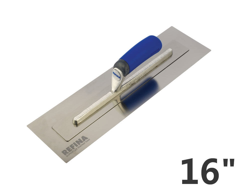 REFINA Superflex Stainless Plasterers Plastering Finishing Trowel Sizes ...