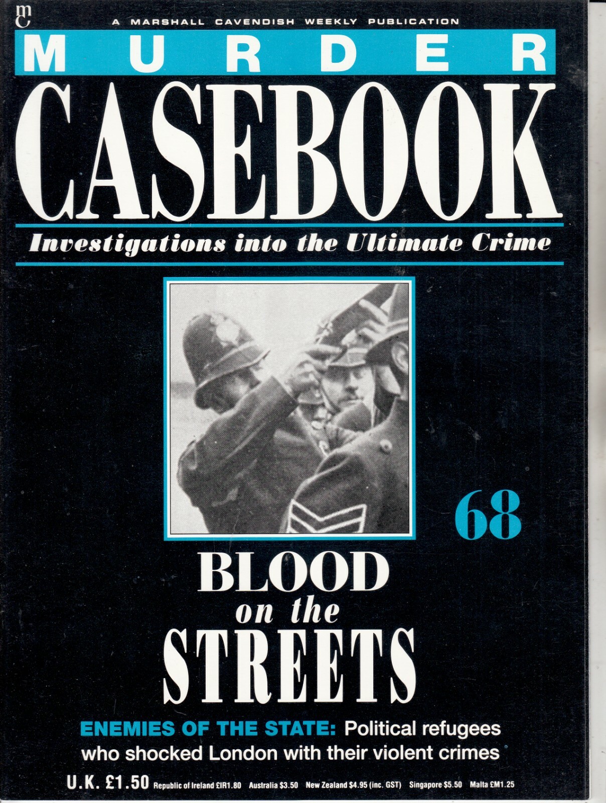Rare-Murder Casebook 68-Blood On The Streets-Enemies State-1990-[505 ...