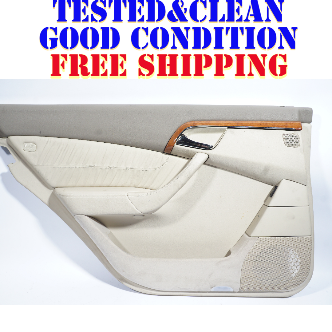 2004 - 2006 MERCEDES S500 S430 REAR LEFT DRIVER SIDE DOOR PANEL TRIM ...