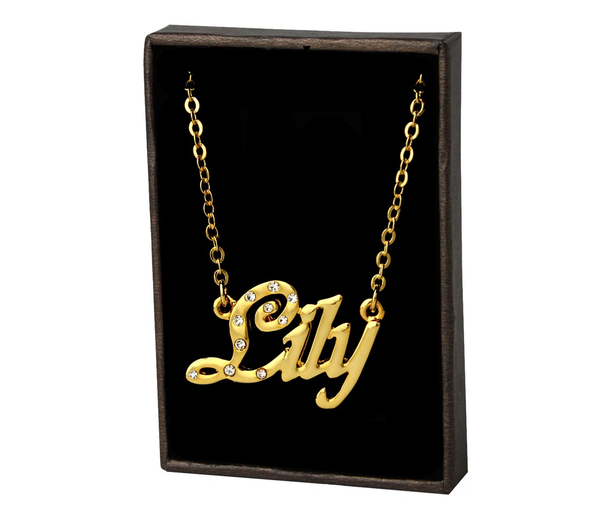 Lilly Name Necklace