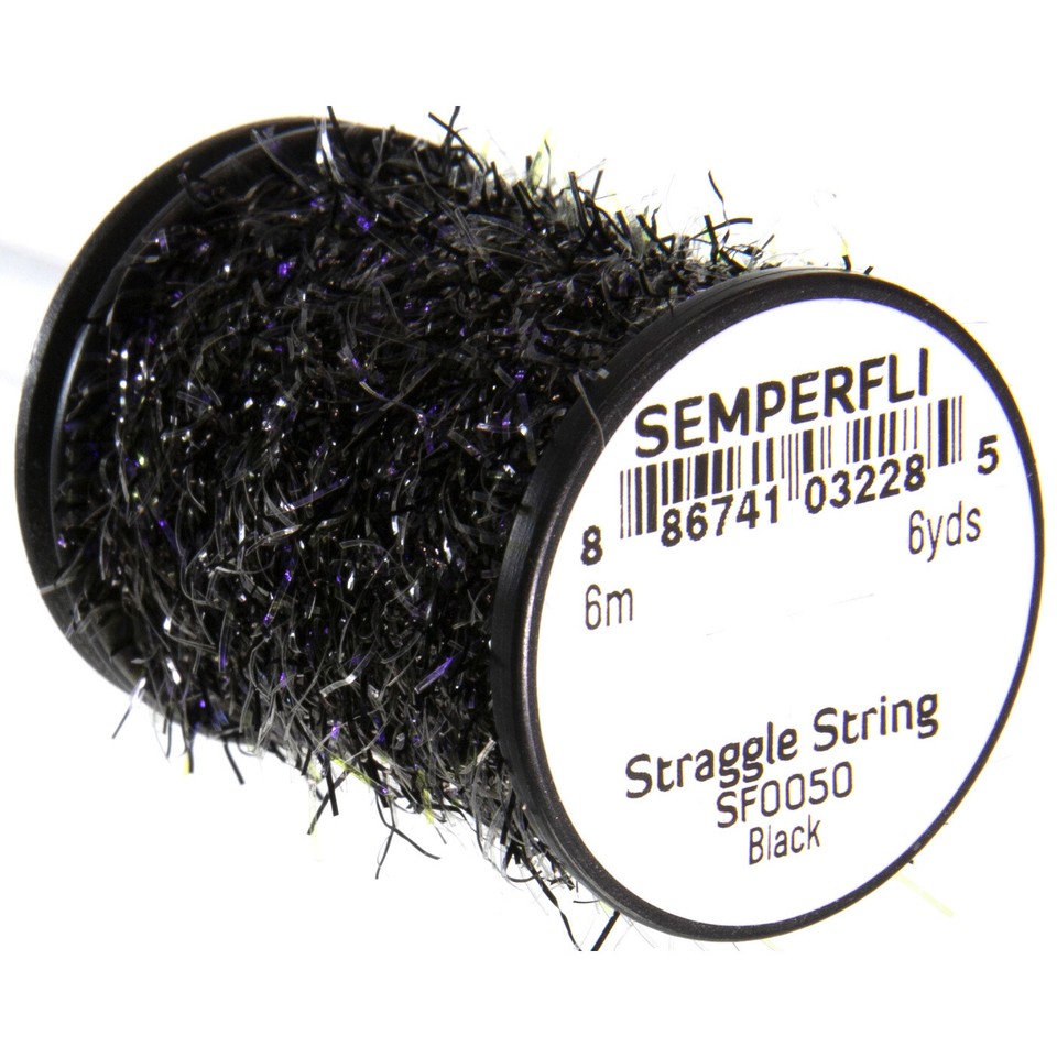 SEMPERFLI STRAGGLE STRING - Fly Tying Micro Chenille - 45 Colors ...