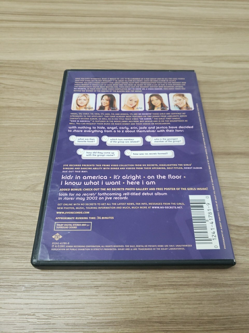 No Secrets - Get To Know Us (DVD, 2002) for sale online | eBay