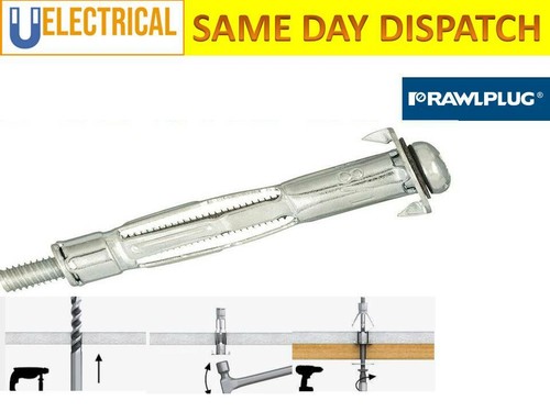 Rawlplug Interset Cavity Wall Plasterboard Drywall Anchor Fixing Hollow ...