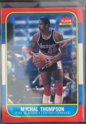 1986-87 Fleer Mychal Thompson #111 NR Mint-Mint | eBay