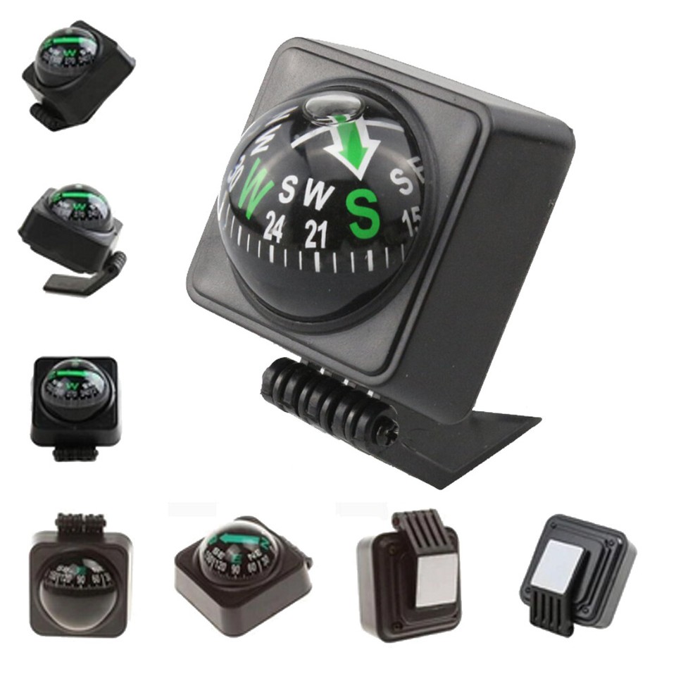 2Pc Portable Car Dashboard Navigation compass Ball for Outdoor Boat Marine Truck | eBay