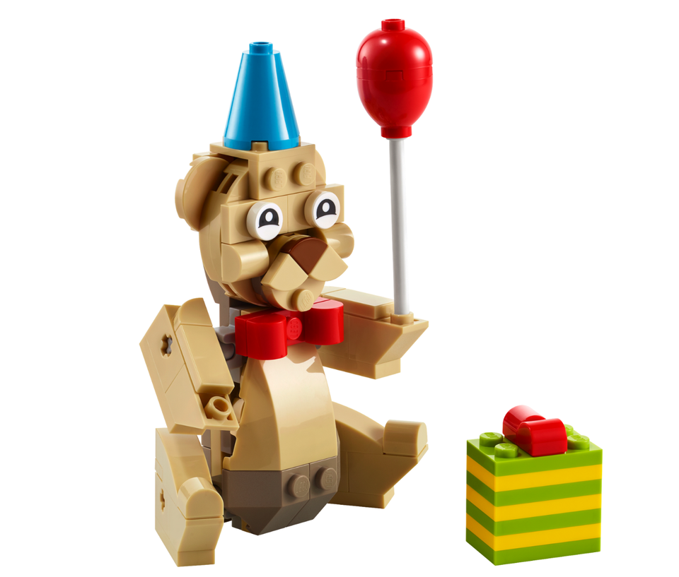 LEGO 30582 Creator Birthday Bear Present Balloon Sealed New in Polybag ...