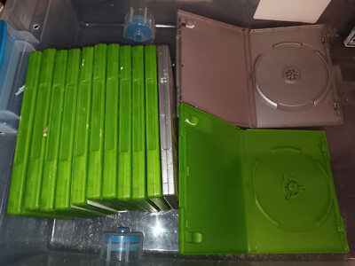 BOX ONLY Original Xbox Green OR Gray Opaque OEM Replacement Empty Game ...