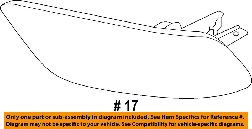 SUBARU OEM 19-23 Forester Rear Bumper Bumper Components-Reflector ...