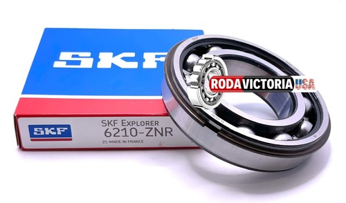 SKF 6210 ZNR Sealed Snap Ring Deep Groove Ball Bearing 50x90x20mm | eBay