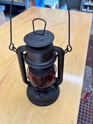 Embury lantern, # 150 Little Supreme red globe | eBay