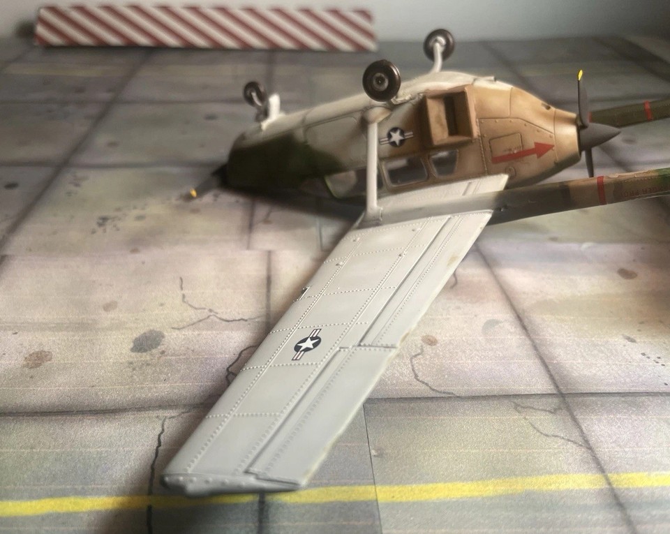 Nicely built 1/48 USAF Cessna O-2B Skymaster Psyops Vietnam War ...