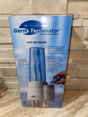 Toothbrush Sanitizer Germ Terminator Steam Cleaner Home Care Oral ...