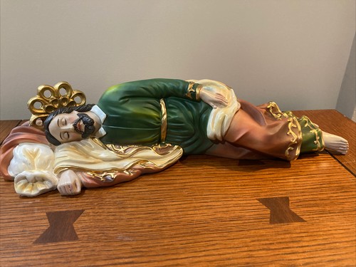 Large 16" SLEEPING SAINT JOSEPH STATUE - New in Box | eBay