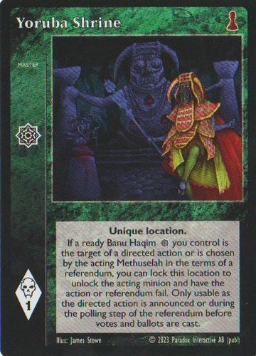 Yoruba Shrine - Master [Assamite PC1] Vampire The Eternal Struggle VTES ...