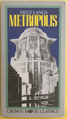 Fritz Lang's METROPOLIS, Crown Movie Classics, VHS | eBay