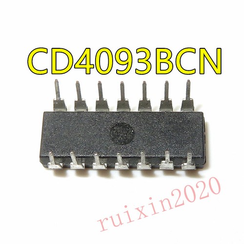 10PCS CD4093BCN PDIP-14 Logic Gates Qd 2-Inp NAND Sc Trg | eBay