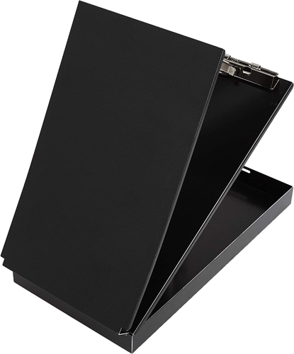 Saunders Black Recycled Aluminum Citation Holder – Eco-Friendly Office ...