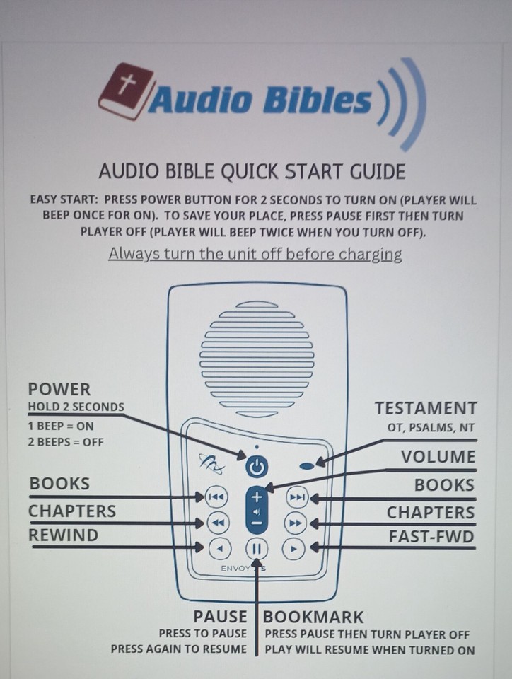 Alexander Scourby KJV Bible Audiobook Player, the EASIEST audio Bible ...