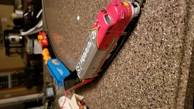 Vintage Bachmann SEARS HO 80s Train Set AA40-0436 COMPLETE Santa Fe ...