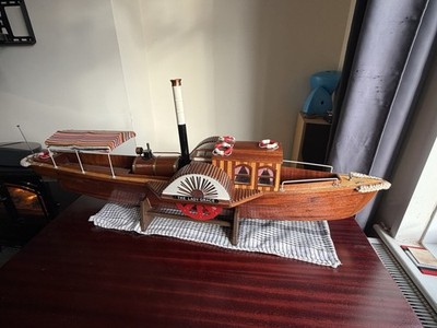 RC Model Paddle Steamer Boat | eBay UK