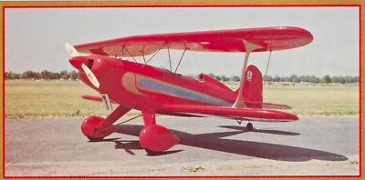Giant Scale Starduster Too Aerobatic Biplane Plans, Templates ...