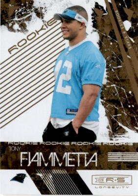 2009 Donruss Rookies & Stars Longevity #195 Tony Fiammetta /999 | eBay