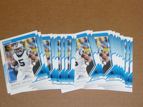 2024 Panini Donruss BASE LOT OF 30 CARDS DIONTAE JOHNSON PANTHERS #58 ...