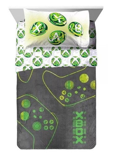 Xbox Kids Twin/Full Blanket & Sheet Set-W38583954012, W29567088314 ...