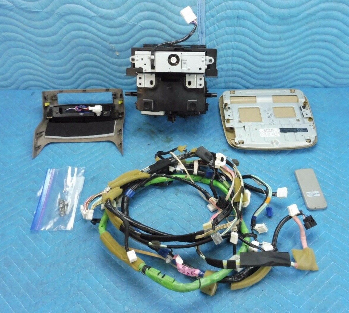 Lexus GX470 TV DVD Rear Entertainment System Full Set 2003-2009 OEM | eBay