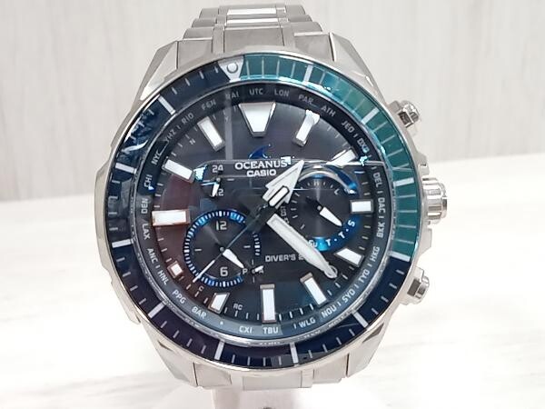 CASIO OCEANUS OCW-P2000-1AJF Radio Solar Luxury Men's Analog Watch Used ...