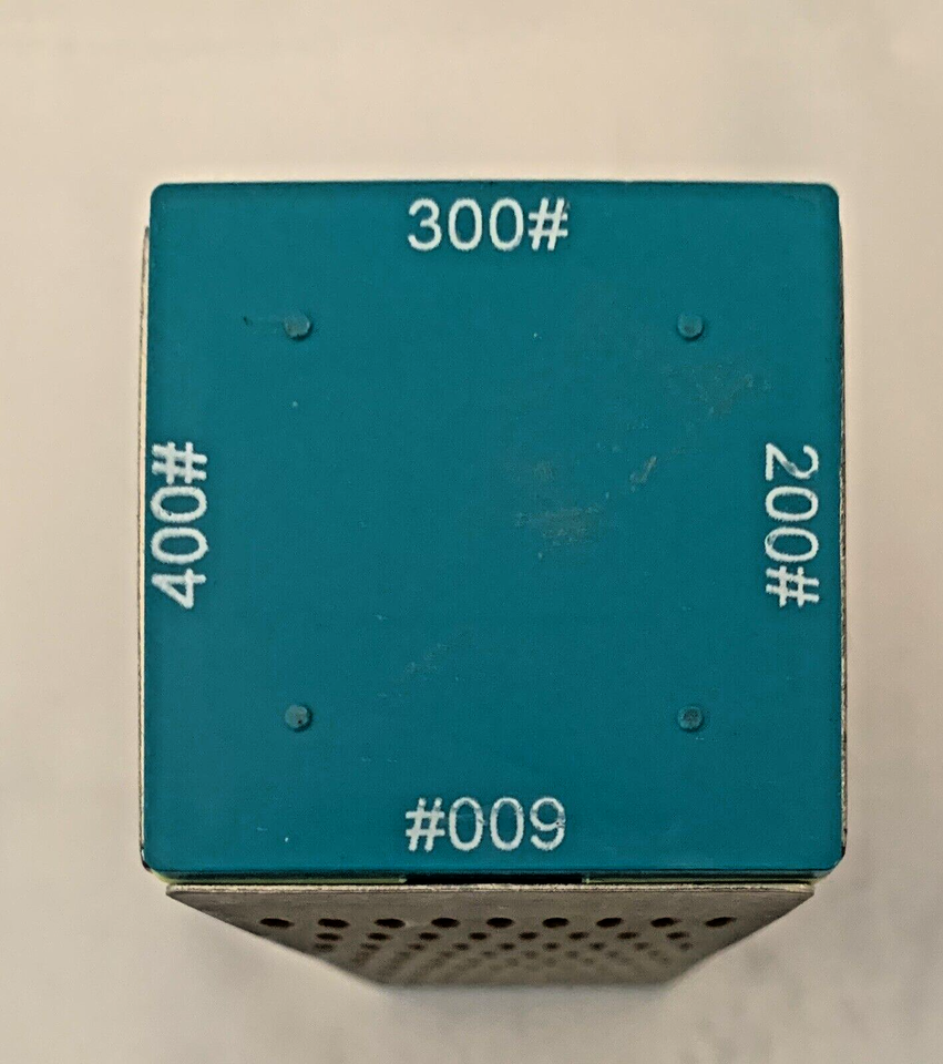 NEW GORDON DIAMOND HONE BLOCK STONE KNIFE SHARPENER WET DRY 4 SIDE ...