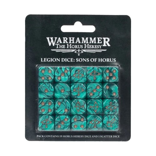 GW Horus Heresy Legion Dice - Sons of Horus (20) New | eBay.de