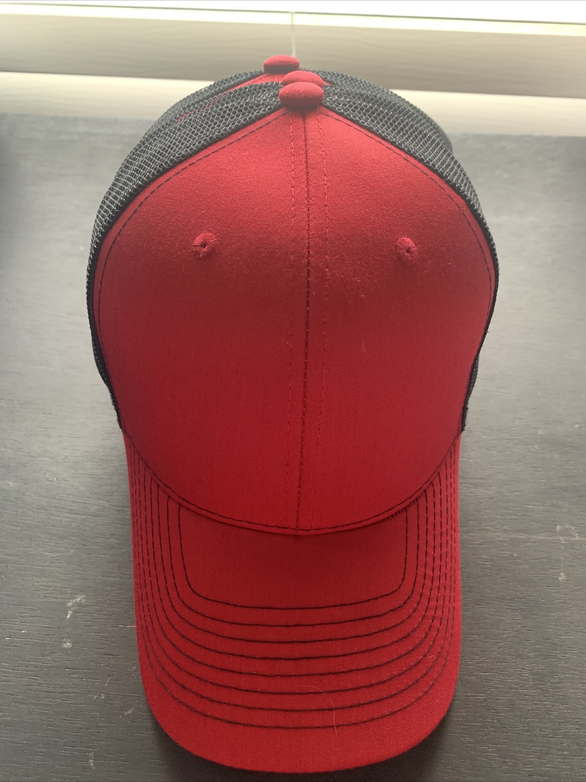 Cobra Trucker Hat Blank No Embroidery Ref Front Black Mesh Back C112 | eBay