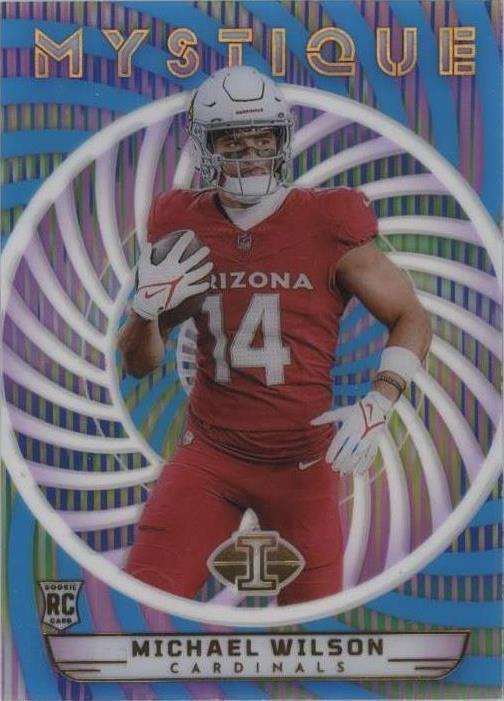 2023 Panini Illusions - Mystique Michael Wilson #26 Light Blue /299 (RC ...