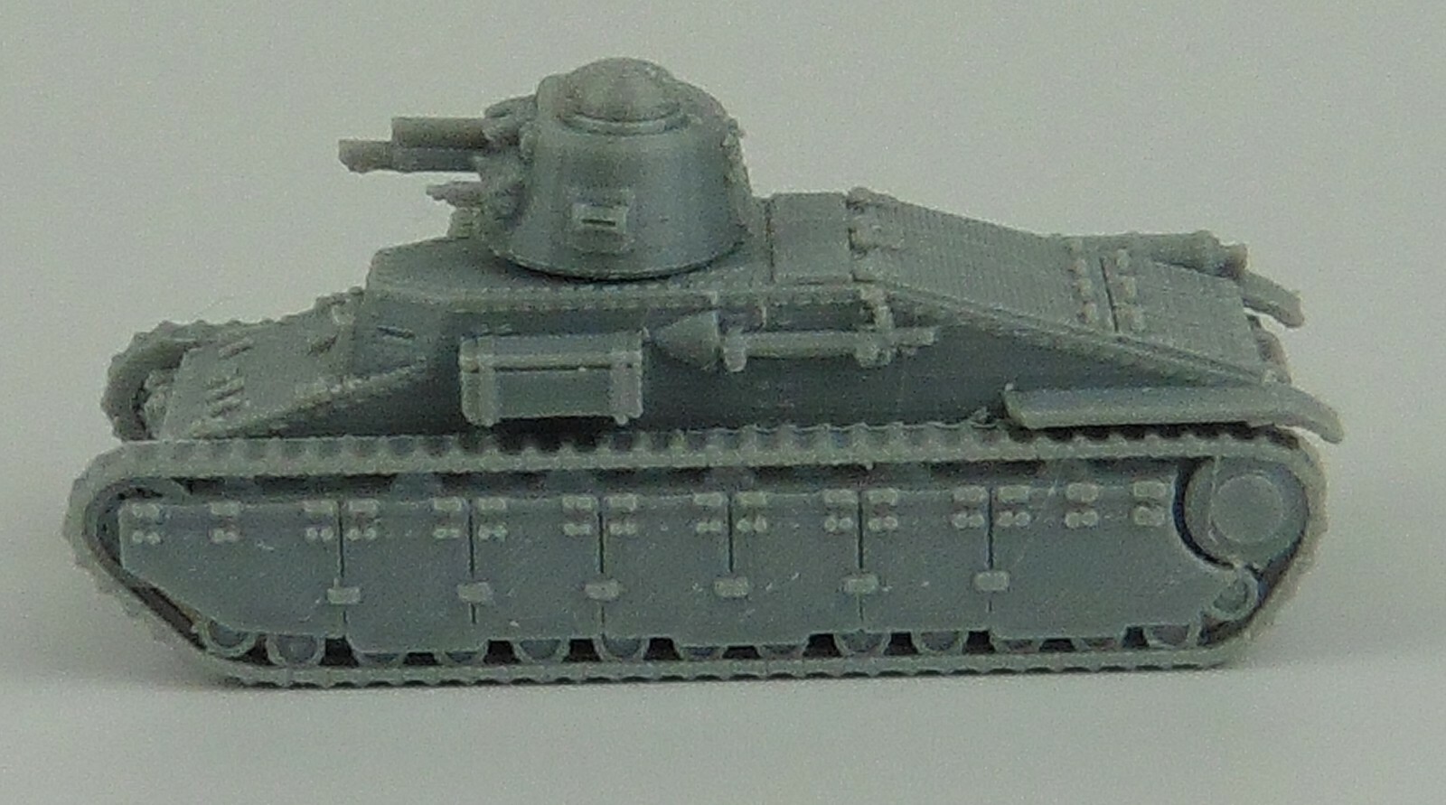 20mm 1/72 3D printed WWII French Char D1 Infantry Tank suitable for ...