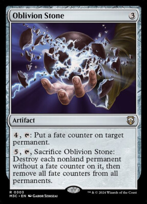 NM Oblivion Stone, MGT, Modern Horizons 3, Magic the Gathering, 303 | eBay