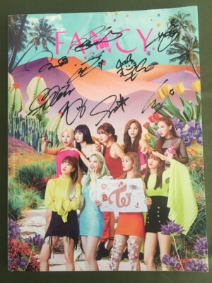 TWICE FANCY YOU AUTOGRAPHED K-POP COLLECTION NO PHOTO CARDS A VERSION ...