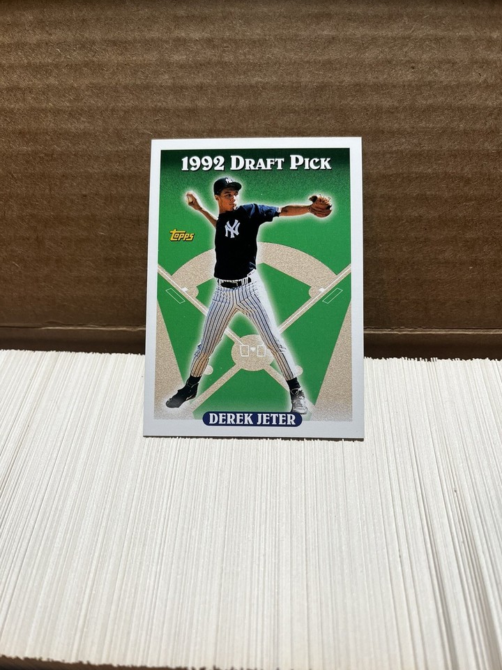1993 Topps Baseball Card Complete Set 1-825 Derek Jeter Rookie | eBay