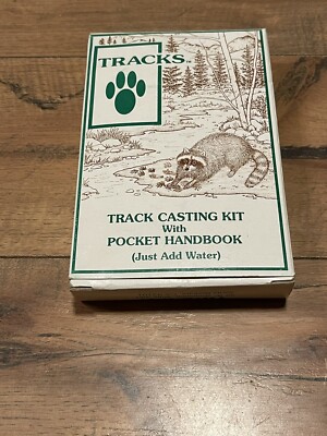 NEW Tracks Animal Track Casting Kit with Handbook ~ Just Add Water ...