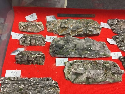 Custom Painted rocks for Diorama, model railways, Role playing ...