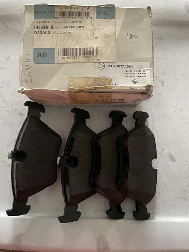 BMW E39 brake pads front !NEW! GENUINE 34116761279 | eBay