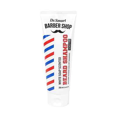 NEW 6 PK Dr. Smart Barber Shop Beard Shampoo White Soap 250ml Sensitive ...